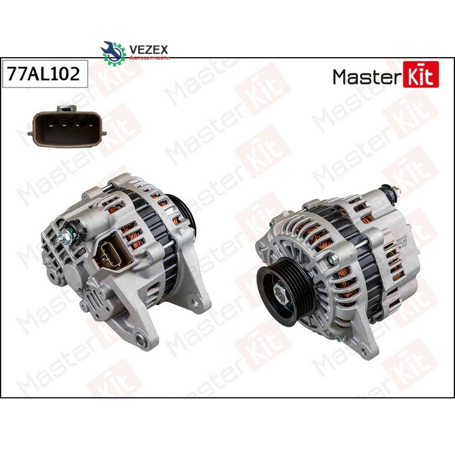 MASTERKIT 77AL102 Генератор MITSUBISHI L200 06- 77AL102