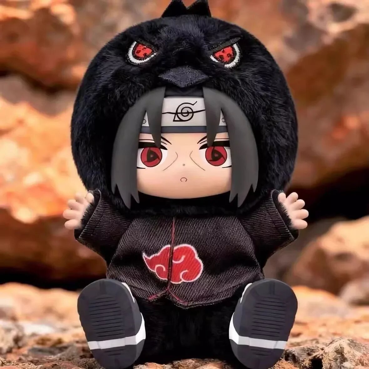 Фигурки TOPTOY EAKI Naruto Джирайя, Орочимару, Цунаде Черный, Bo You