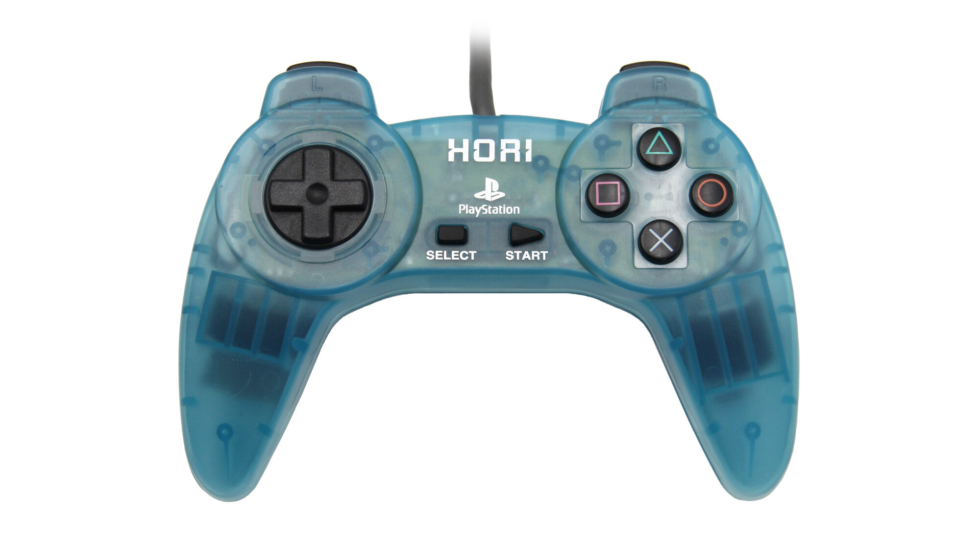 Геймпад проводной Hori Sindou Pad для PS1 Clear Blue