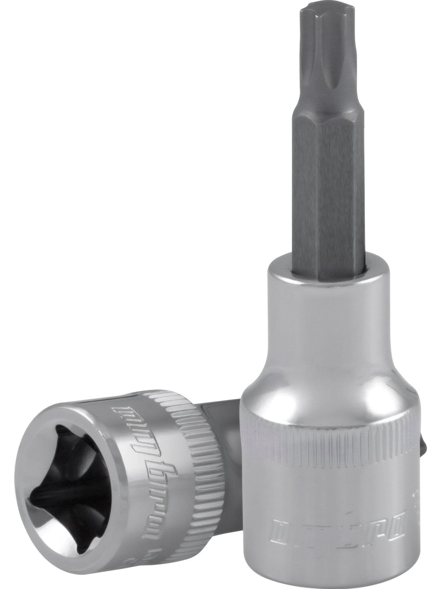 Насадка торцевая 1/2"DR с вставкой-битой TORX, Т45, 100 мм Ombra 121945