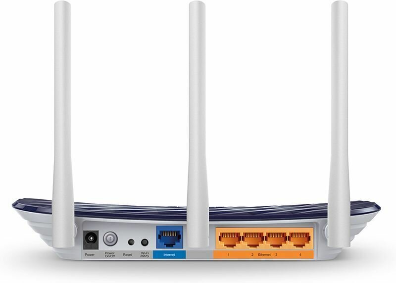 TP-Link Archer C20 Wi-Fi Роутер, AC750, 2,4/5ГГц, Mesh