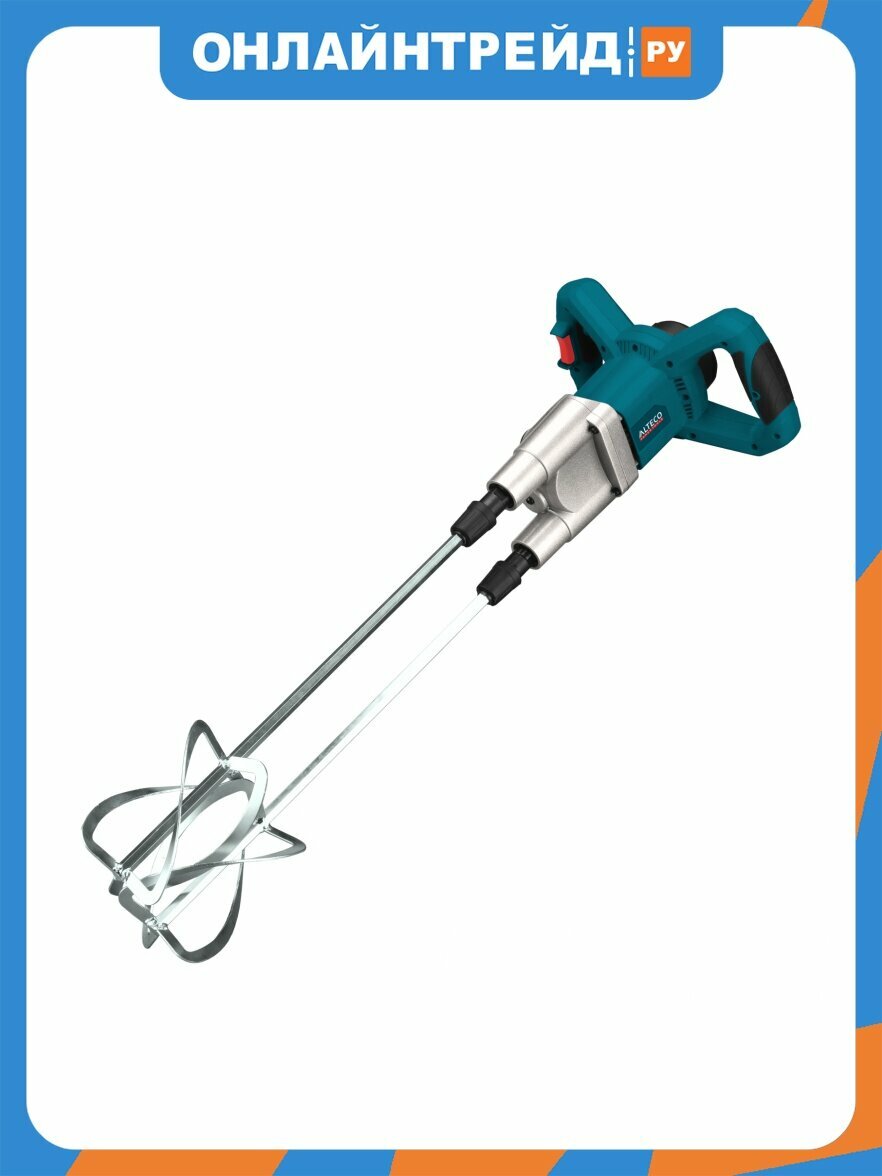 Миксер строительный двухвенчиковый Alteco MX 1400-2