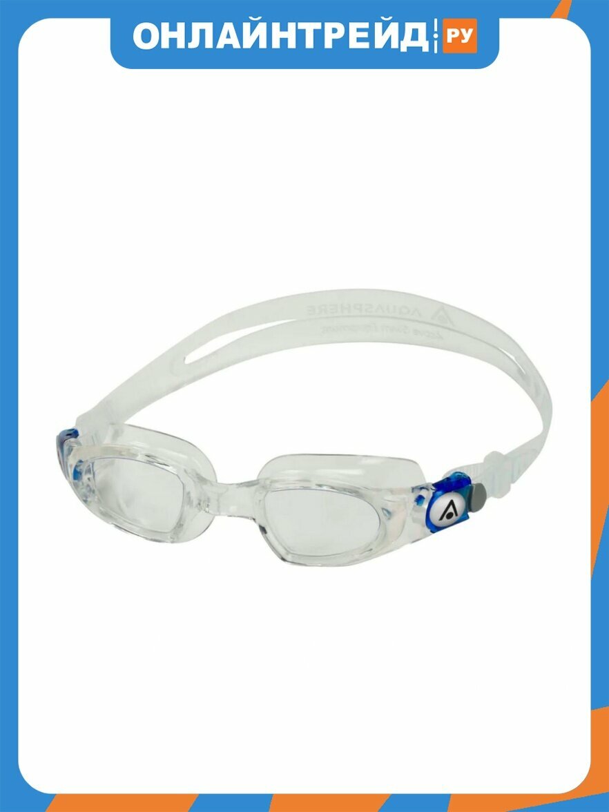 Очки для плавания Aqua Sphere Mako 2, прозрачные/синий