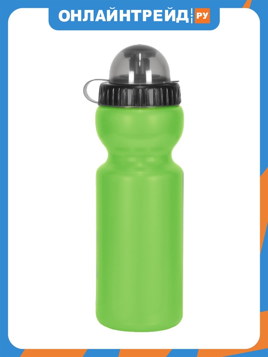 Фляга V-grip CWB-700G,750мл, пластик, с клапаном и защитным колпачком, зеленая