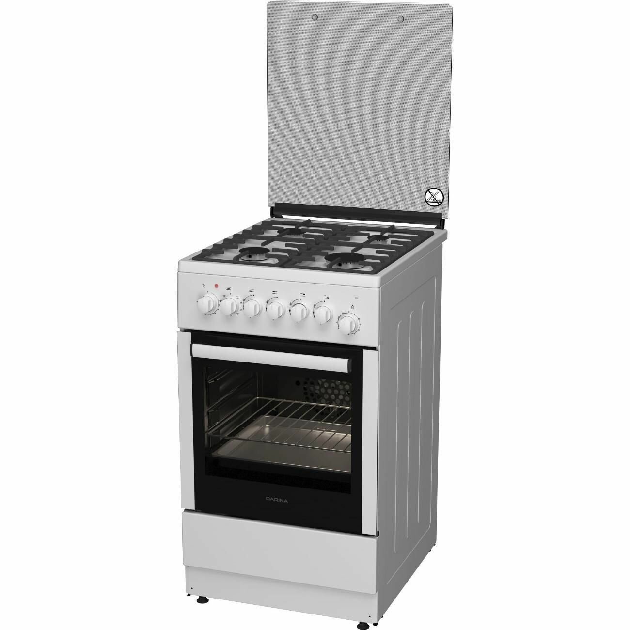 Комбинированная плита Darina 1F1 2312 W, белый