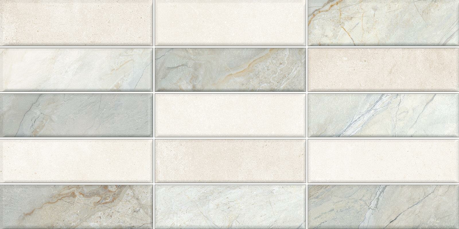Керамическая плитка NewTrend Арти Брик Arty Brick WT36ARY55 Глянцевая 30х60 см