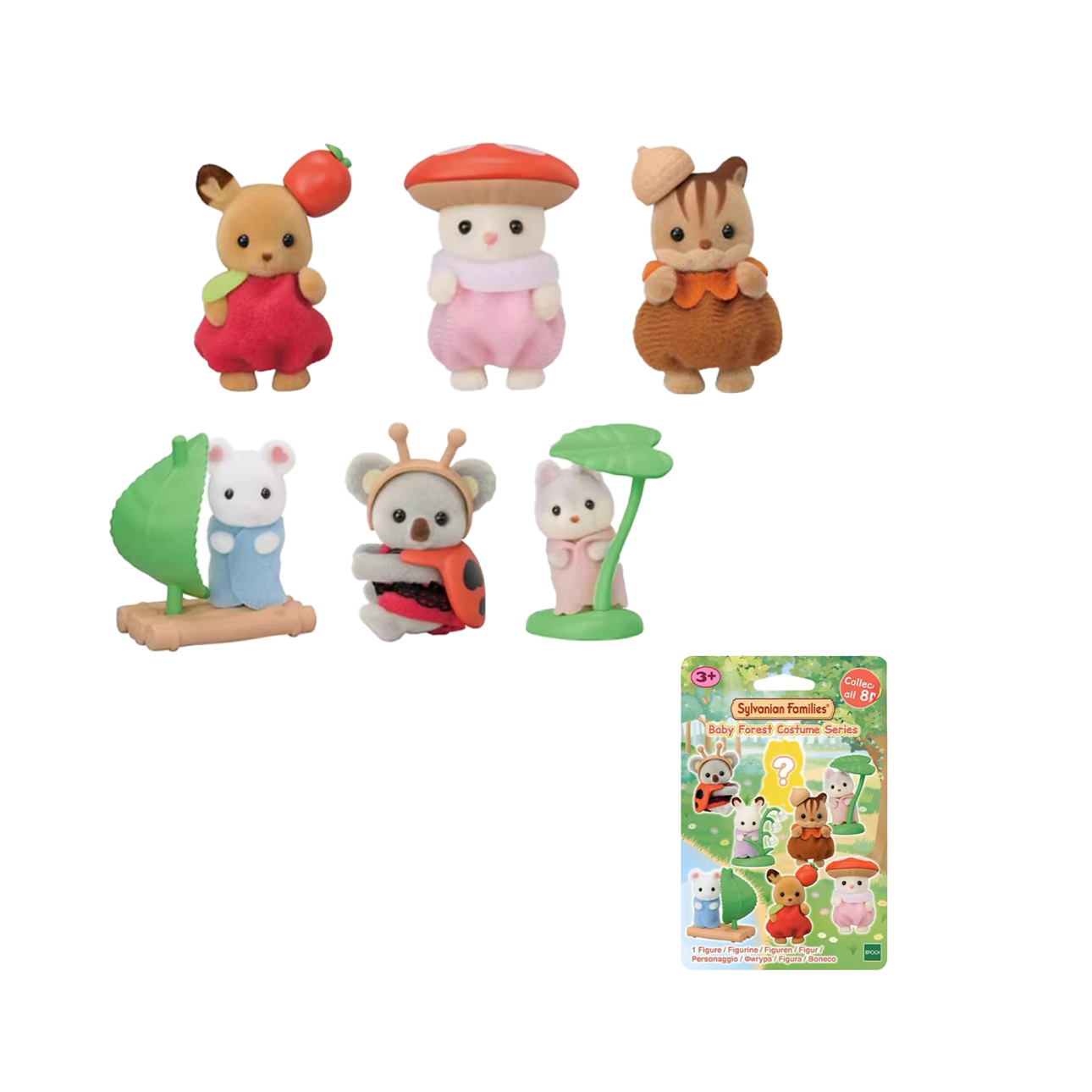 Семейка зверушек Sylvanian Families Детская лесная костюмерная серия, Single Mystery Box (Random Pick)