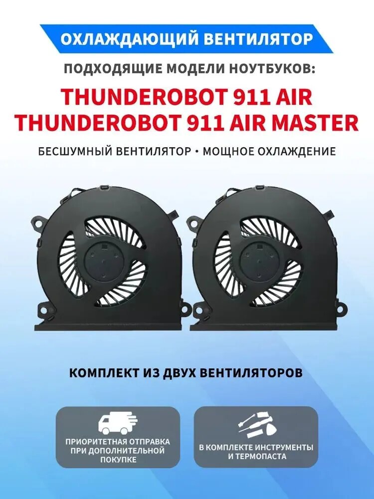 Вентилятор для ноутбуков ThundeRobot 911 / 911 Air Master / Звёздная Война / Звёздный Цвет / Звёздное Небо / Туманность