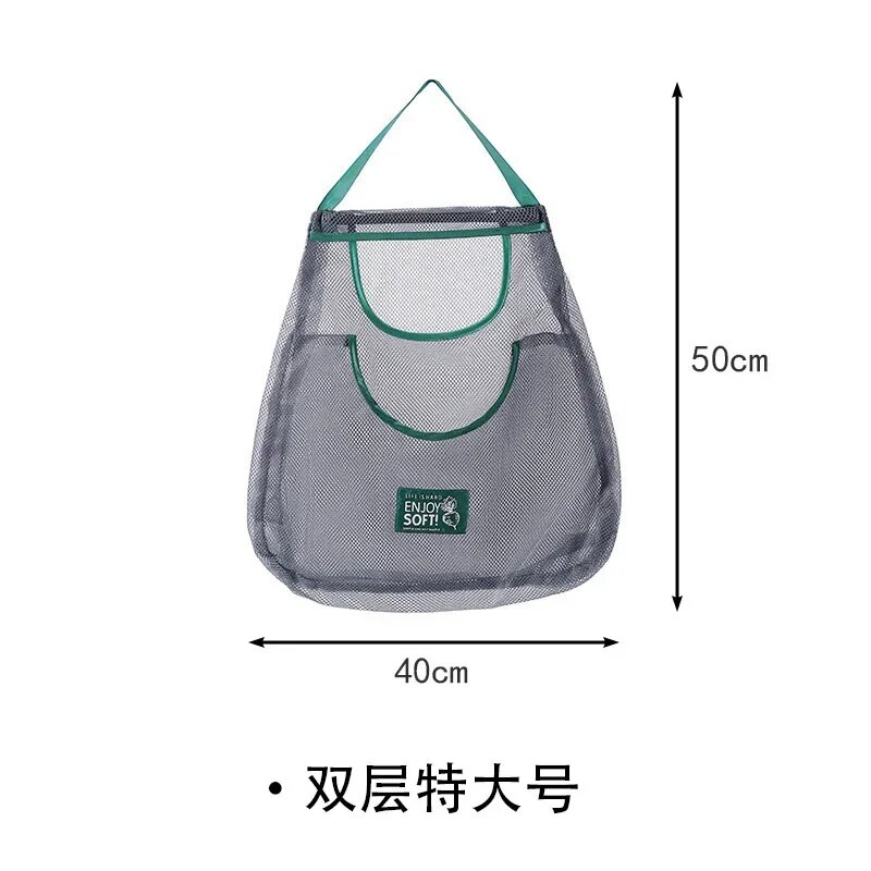 Кухонная сетчатая сумка для хранения king-size double bag1