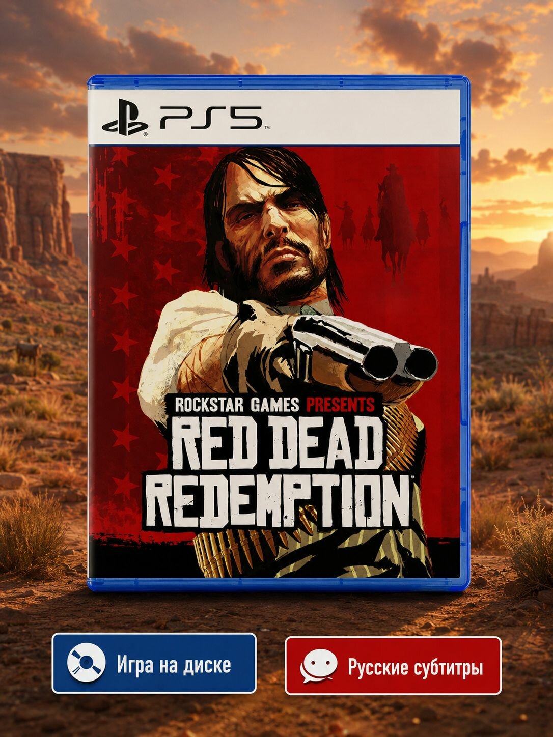 Игра Red Dead Redemption (PlayStation 5, Русские субтитры)