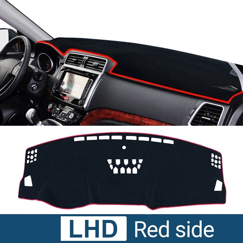 Коврик на приборную панель Haval H6 Sport 2013-2017, Red Side LHD
