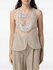 Блуза EMPORIO ARMANI Macramé-insert tulle blouse, размер 40