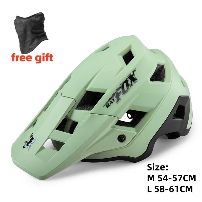 BATFOX Speedframe шлем для горного велосипеда M54-57CM, A-303-2-green