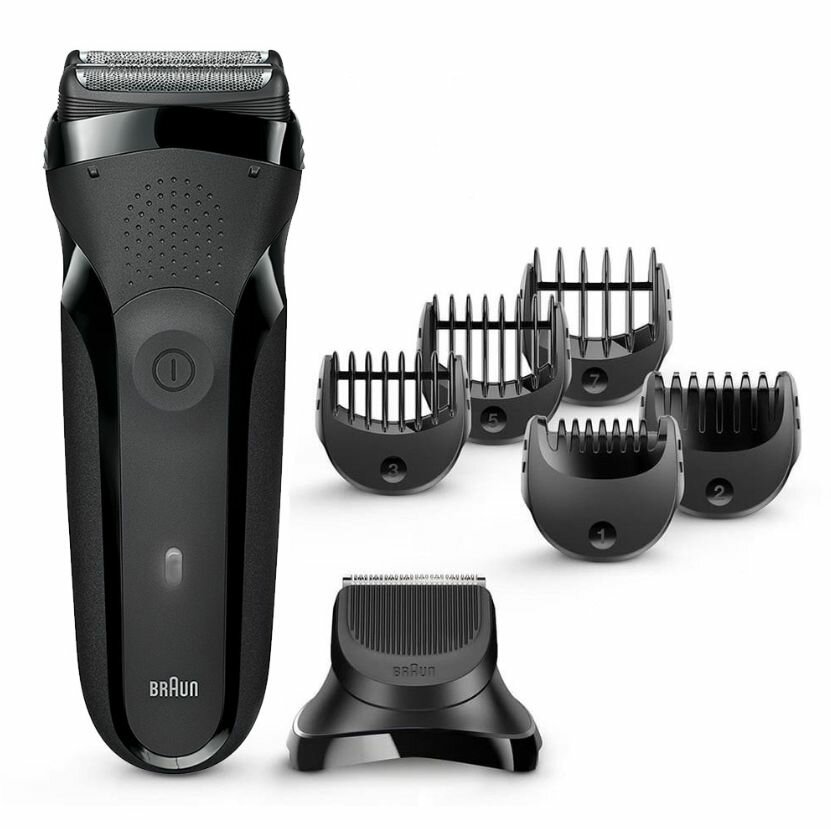 Электробритва сеточная Braun Series 3 300BT, черный