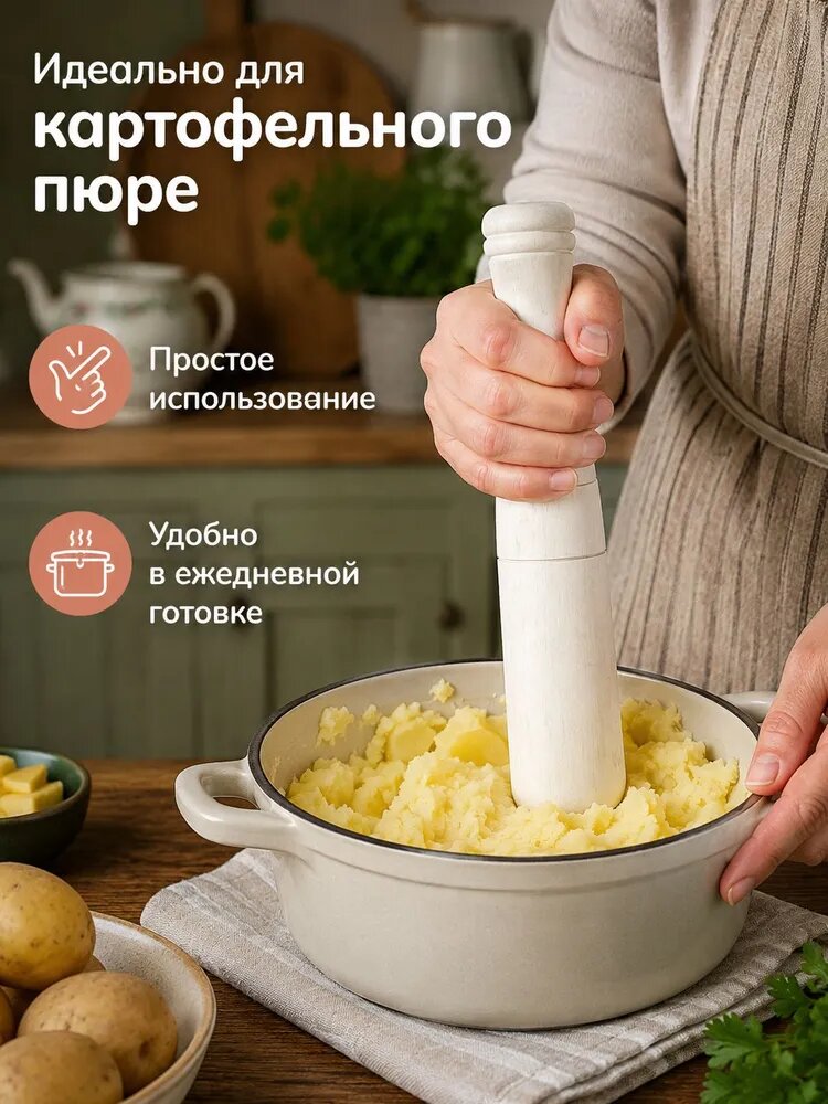 Толкушка для картофеля — фото 1
