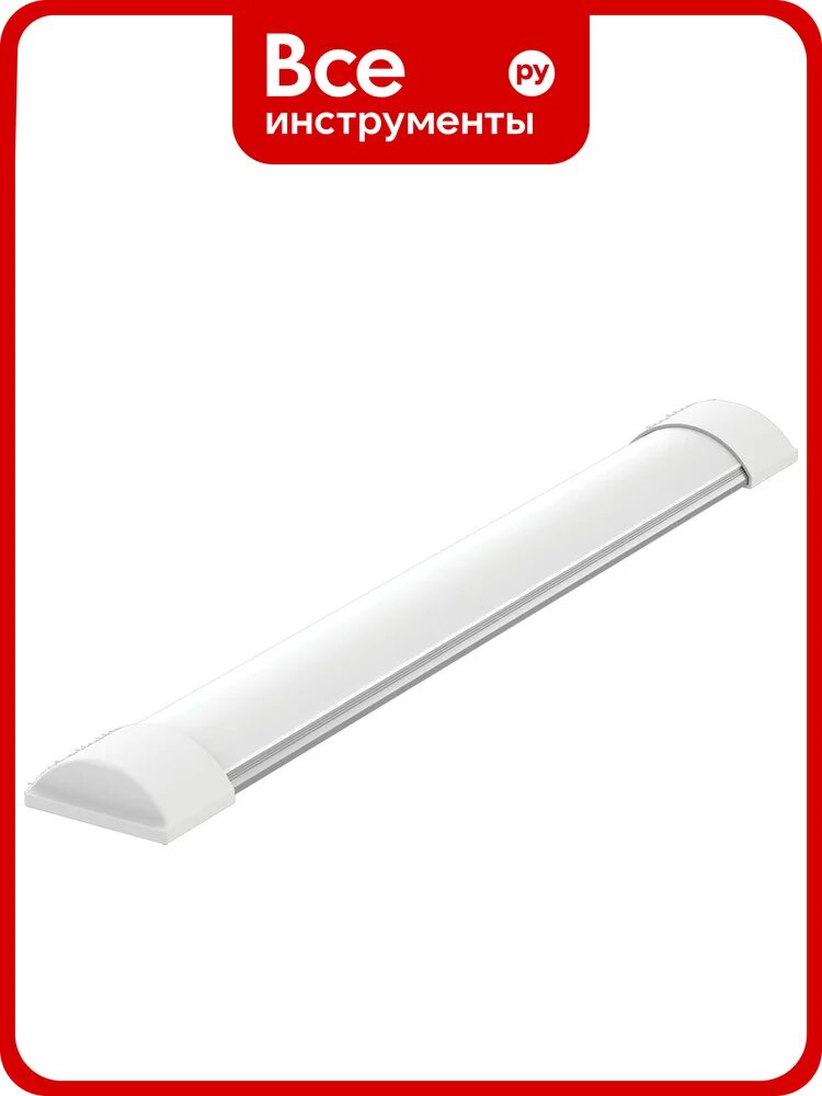 Линейный светильник Gauss LED 18W 6500K 596х75х25 IP20 144124318