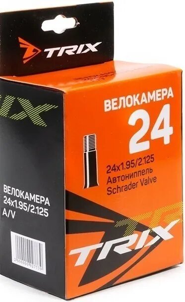 TRIX Велокамера, диаметр колеса:24 (дюймы)