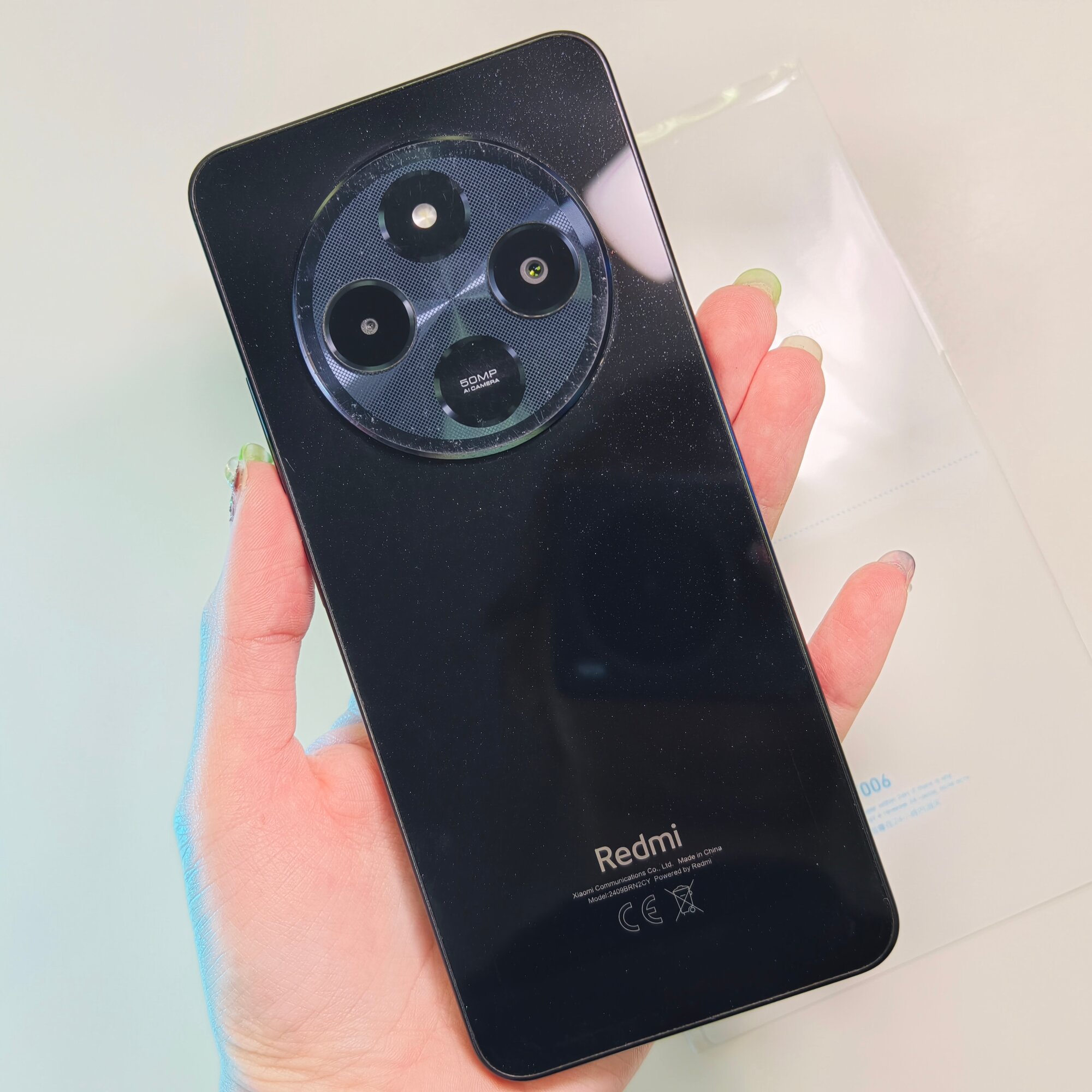 Смартфон Redmi 14C 4+128Gb, Midnight Black, Черный