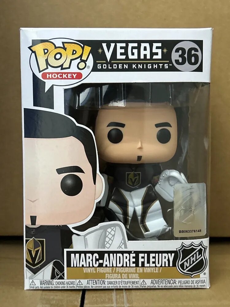 Фигурка Funko POP! HOCKEY Hockey Series NHL 36# Vegas Golden Knights Mark Andre Fleury