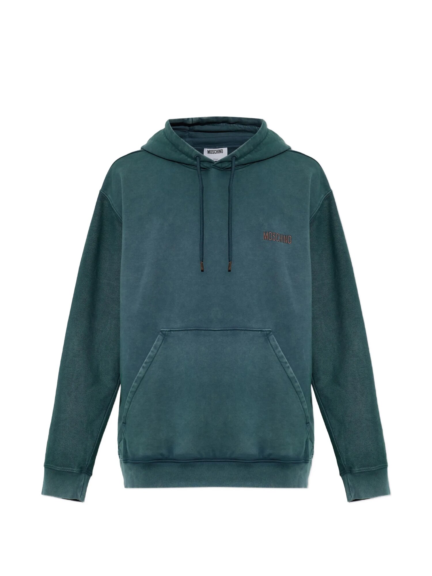Худи Logo-embroidered drawstring hoodie
