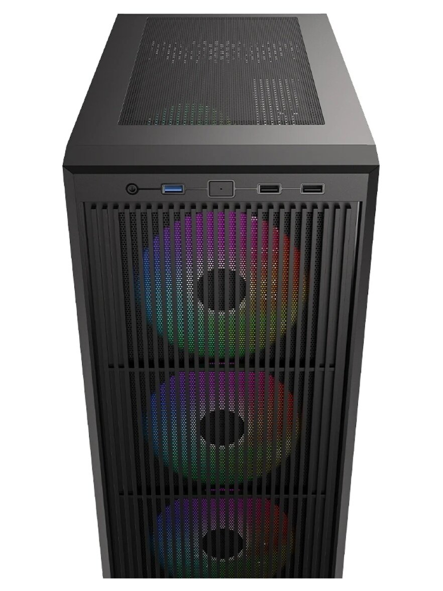 Корпус Id-cooling Case WARE 300 ARGB черный — фото 1