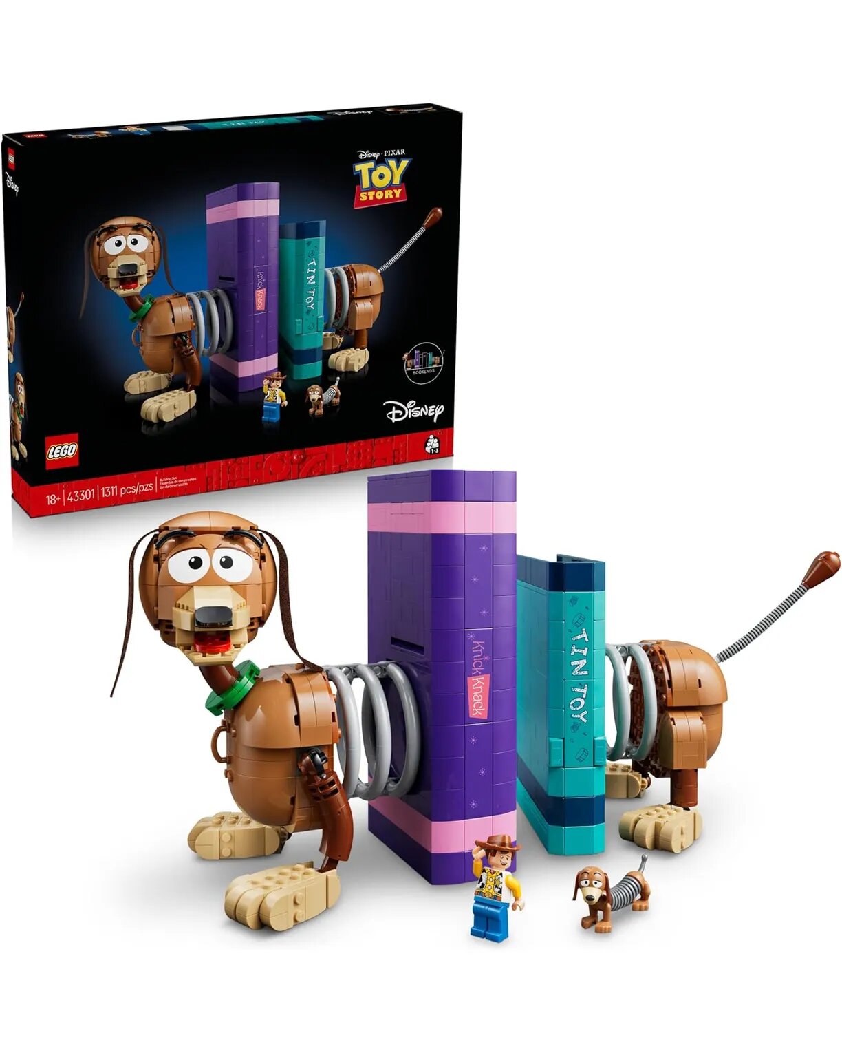 Конструктор LEGO Disney История игрушек: Подставка для книг 43301, 1311 детали, от 18 лет