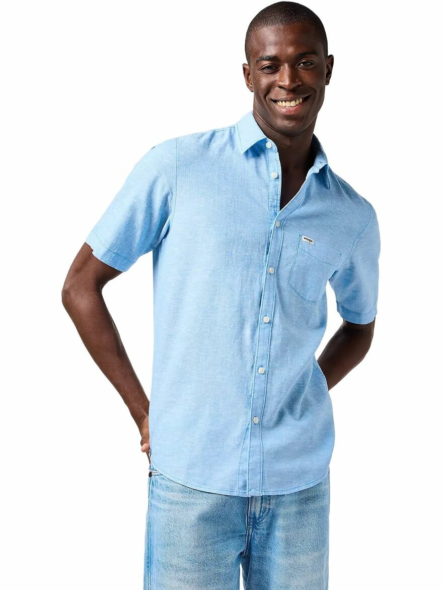 Рубашка Men 1 Pocket Short Sleeves Shirt