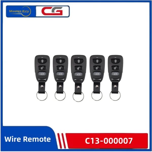 Мастер-ключи CGDI C13-000007 HYU.D Style (отдельные 3+1 кнопки) 4-кнопочный проводной пульт дистанционного управления, используемый с программатором ключей CGDI K2