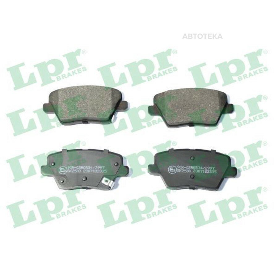 Колодки тормозные KIA CEED 18- задние LPR 05P2335