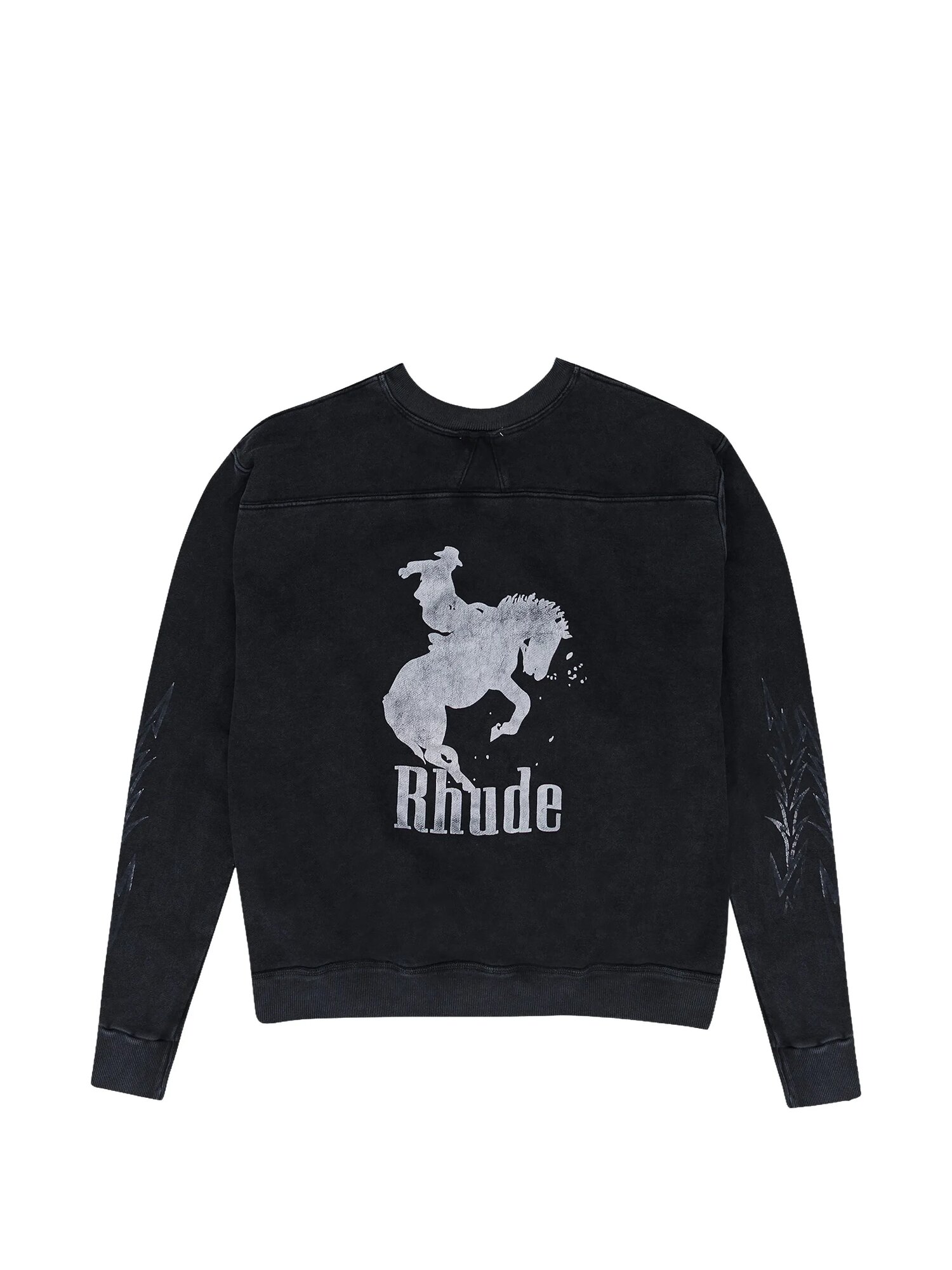 Свитер Horse-print crew-neck sweater