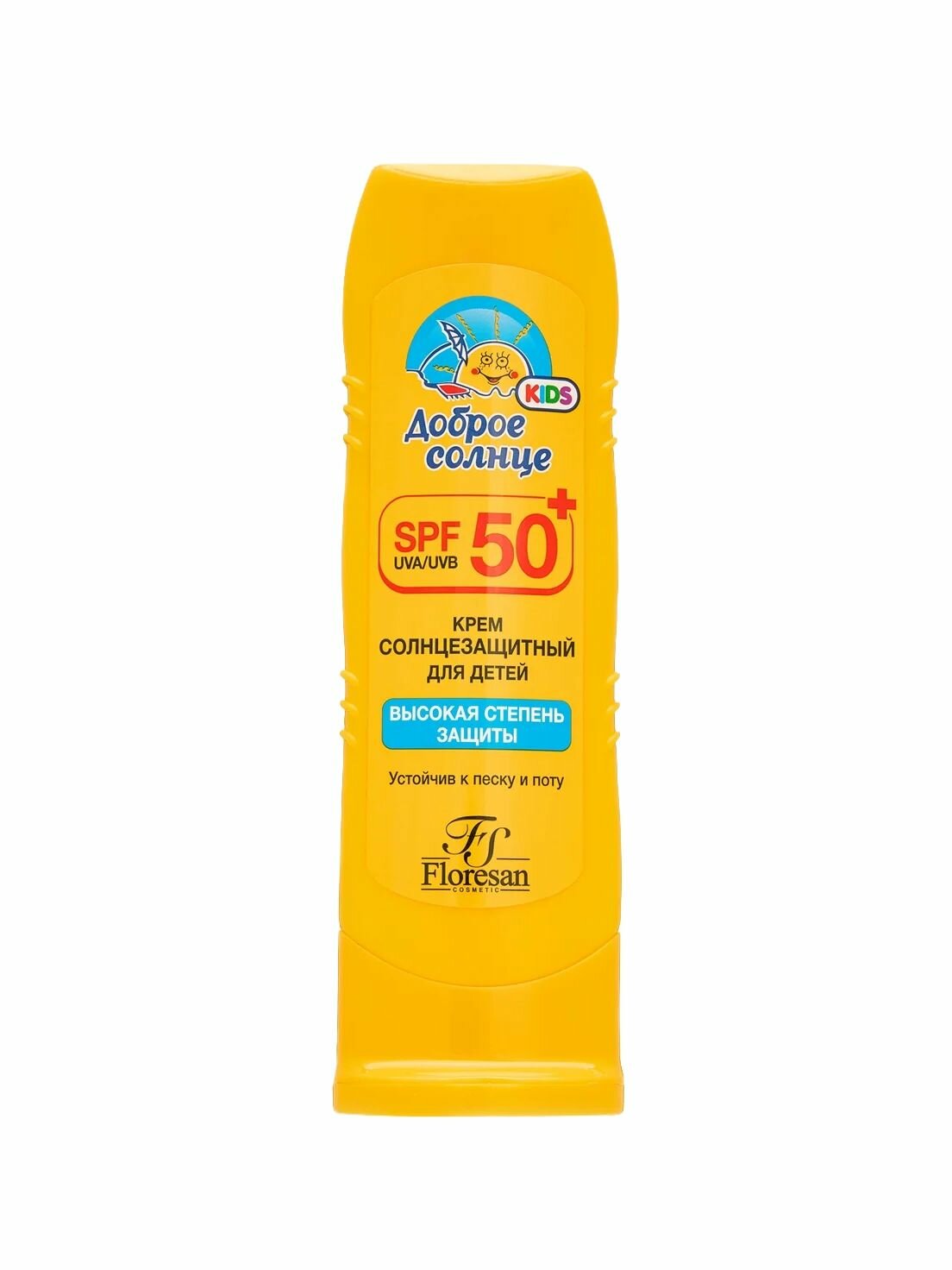 Солнцезащитный Крем для лица и тела SPF 50+ Floresan kids