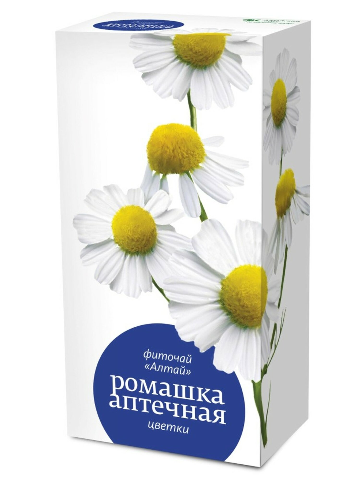 Фиточай алтай ромашка аптечная цветки 1,5 N20 Ф/П — Фиточай, фильтр - пакеты массой 1,5 г - 20 шт в уп.