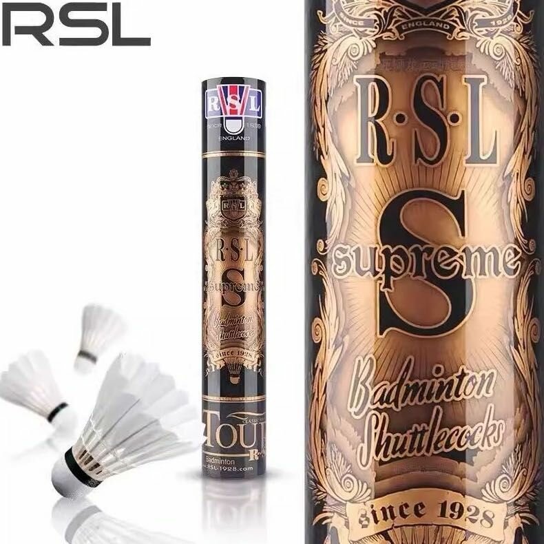 Воланы RSL Supreme перьевые (77 скорость) 12 шт