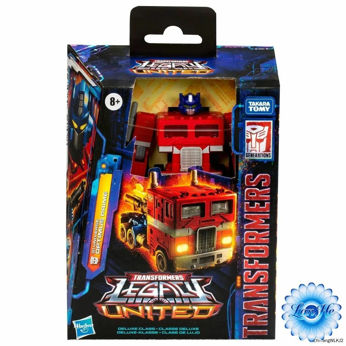 Трансформеры игрушки Hasbro Transformers: Legacy United Deluxe Class G1 Universe Optimus Prime 14cm F9848
