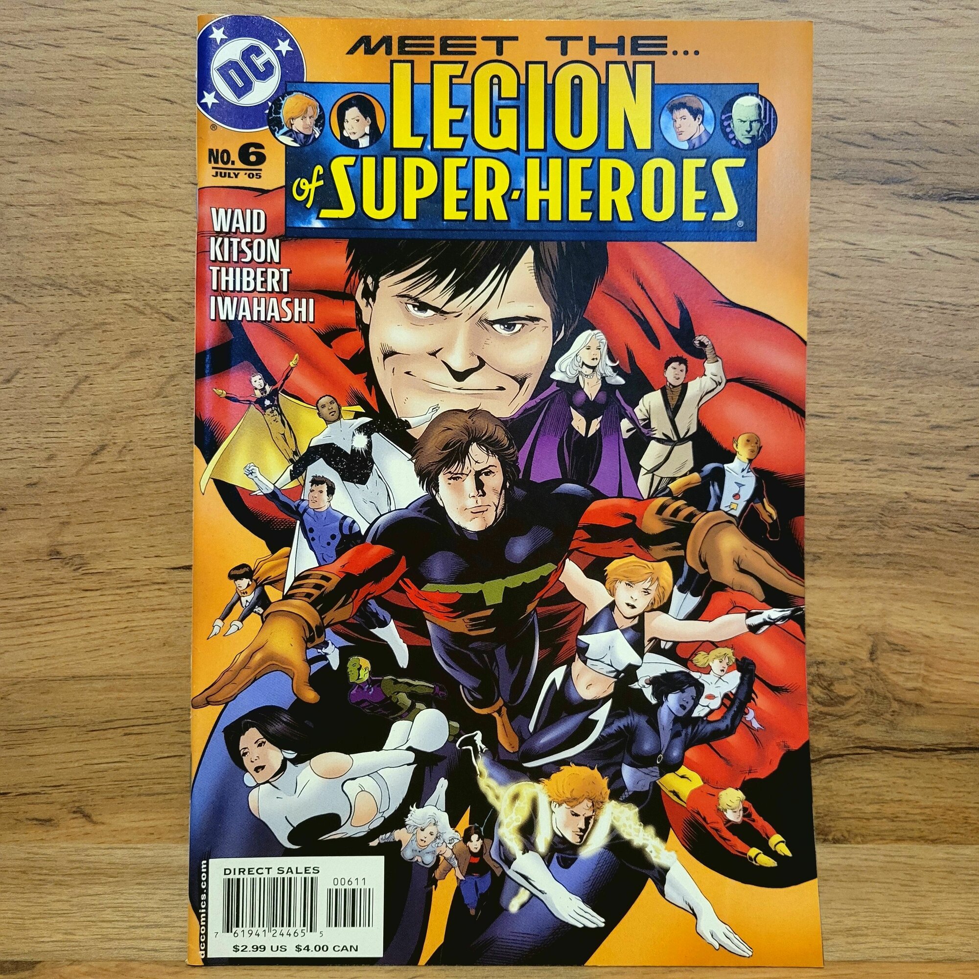 Legion Of Super Heroes #6. Оригинальный Комикс.
