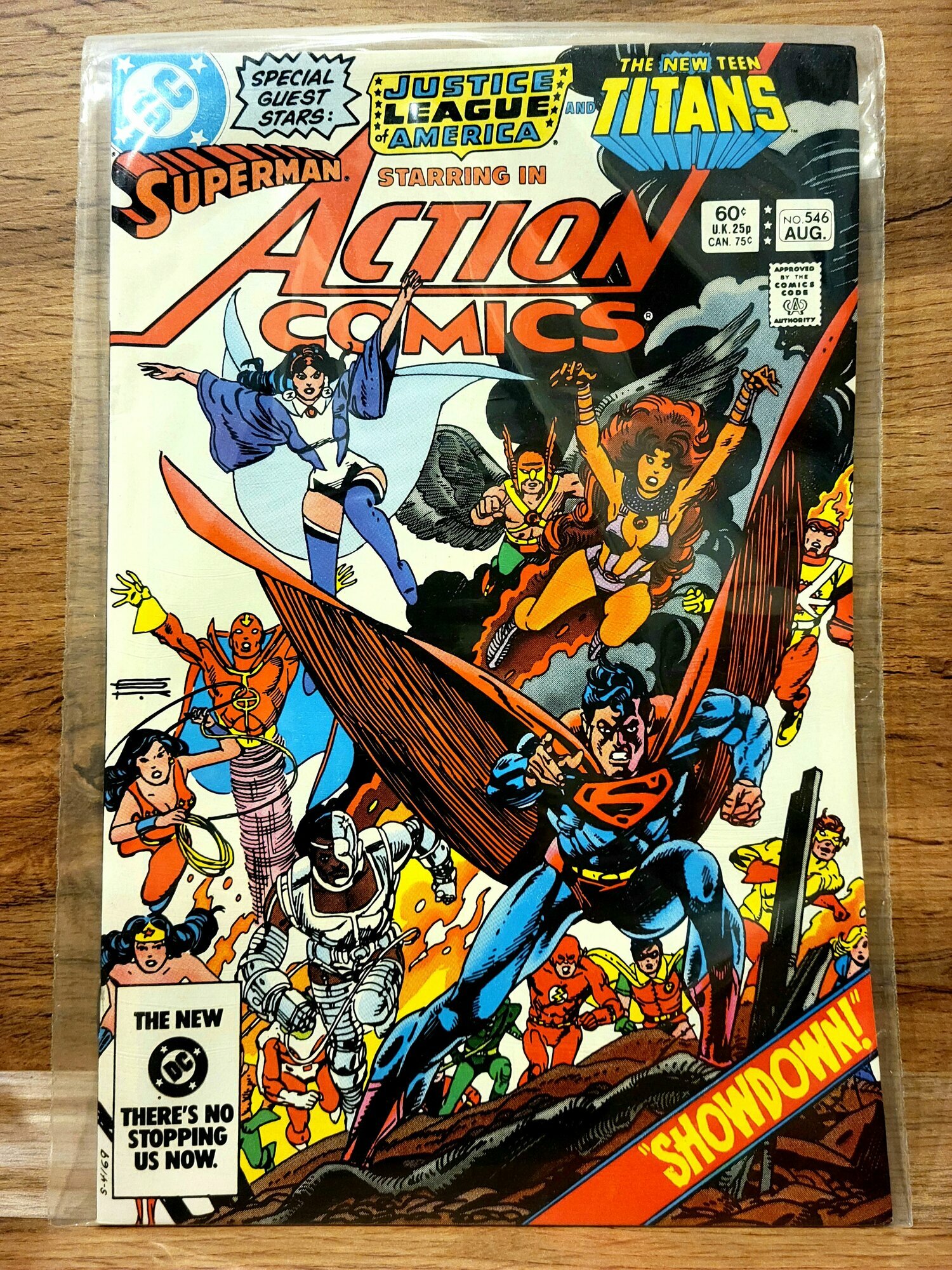 Ретро Комикс Action Comics #546. 1984 Год.