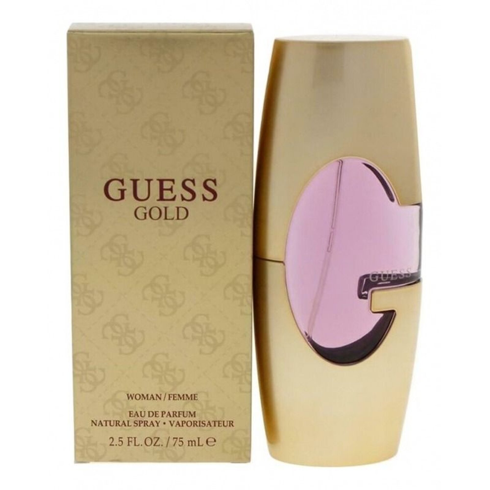 Парфюмерная вода Guess Gold, для женщин, объем 75 мл, 1 упаковка