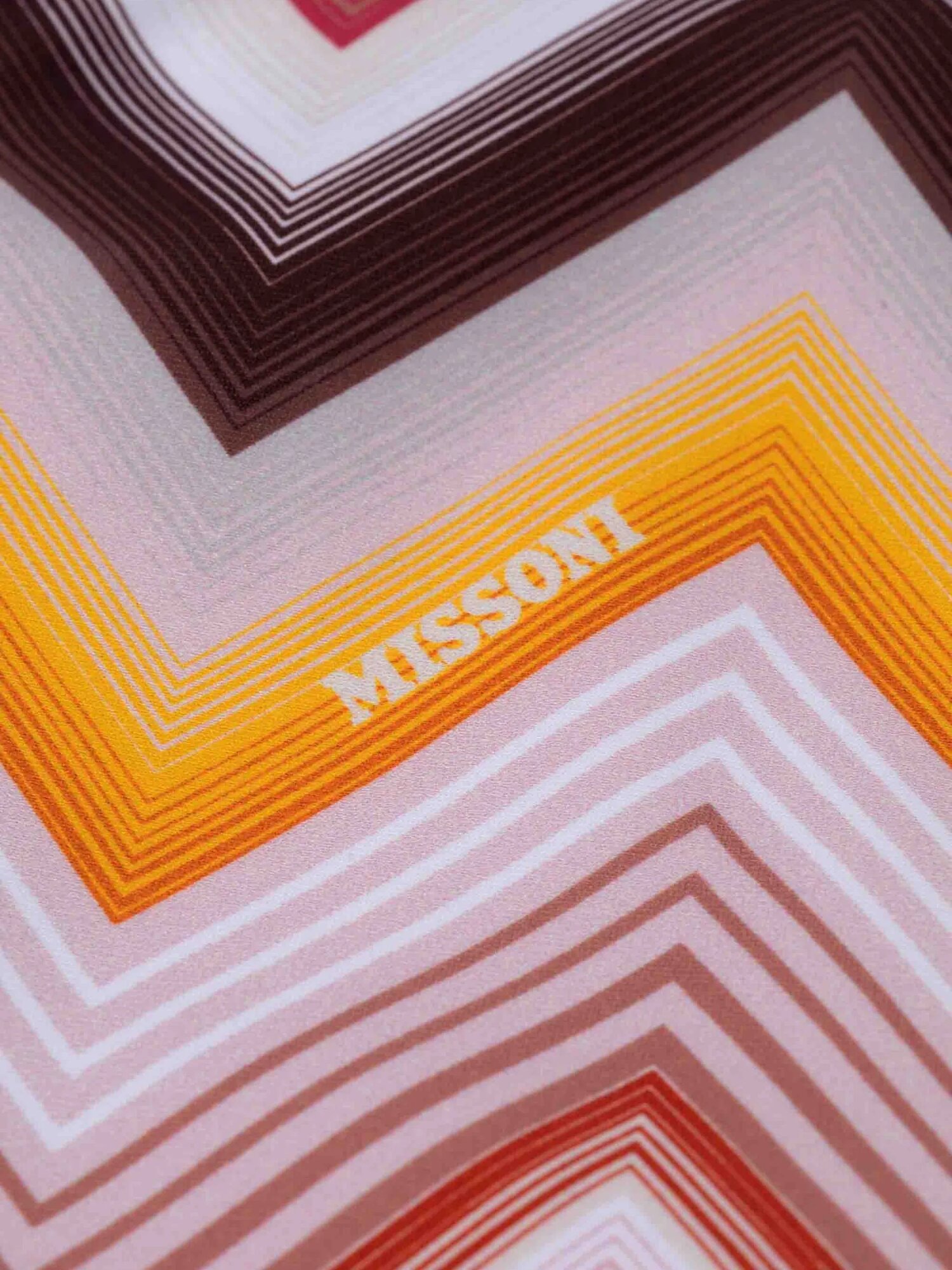 Купальник Missoni Zigzag-print swimsuit, размер 128, coral pink — фото 1