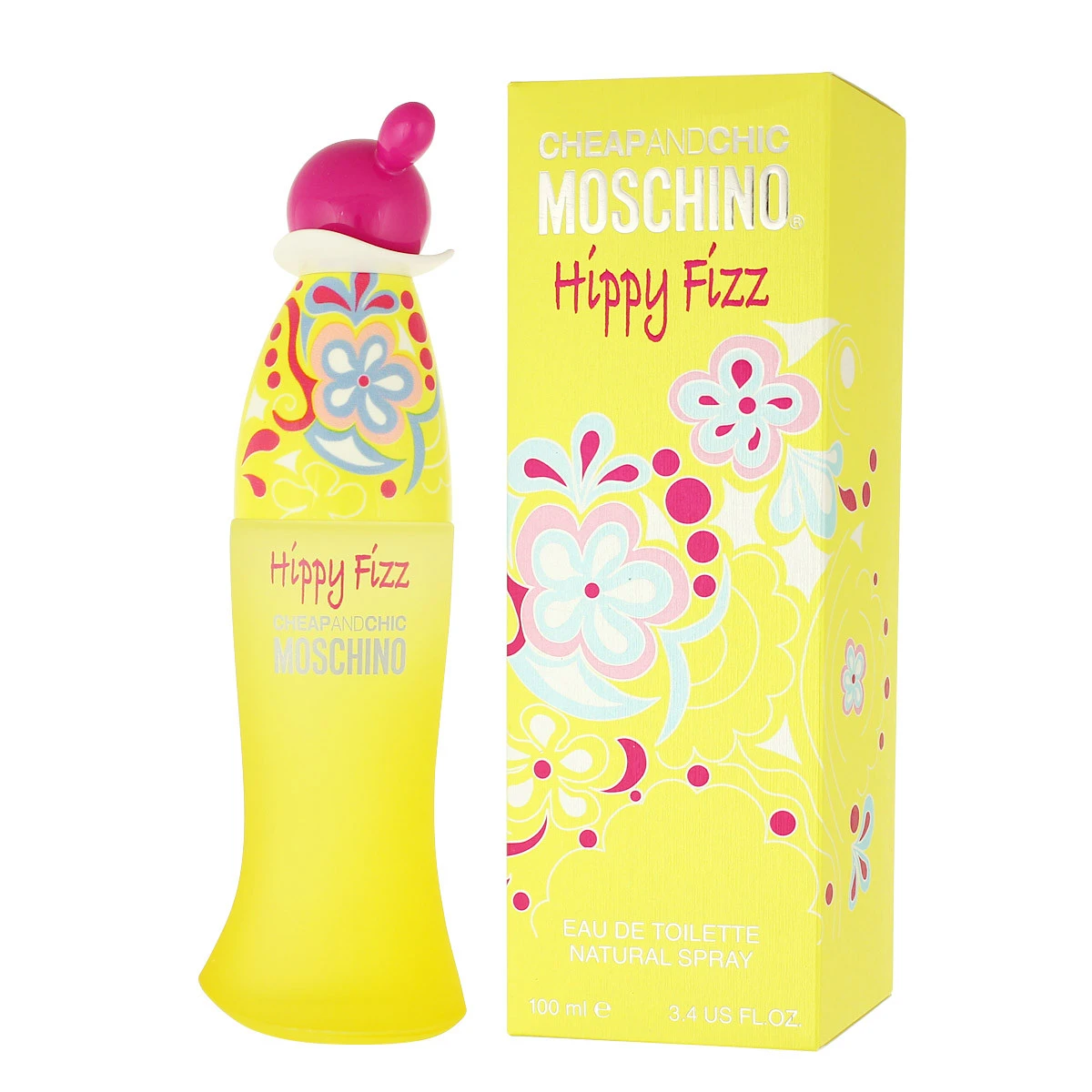 Moschino Cheap and Chic Hippy Fizz туалетная вода женская 100 мл - Москино Чип Энд Чик Хиппи