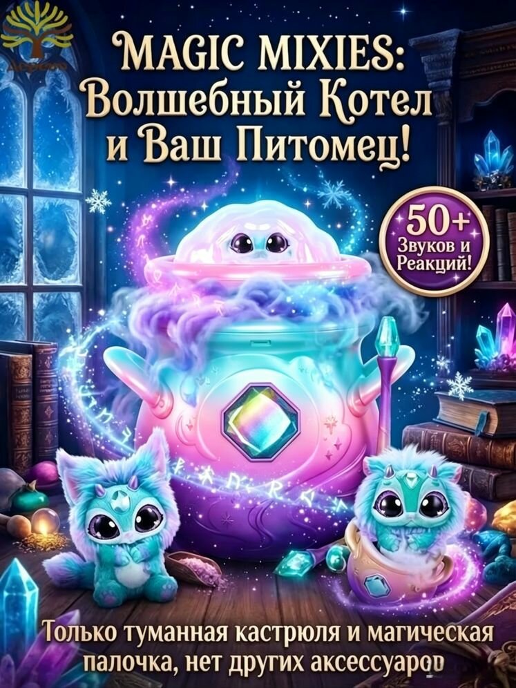 Игровой набор Magic Mixies Волшебный запотевающий котел 20 см плюшевая игрушка волшебный котел игрушка плюшевый набор