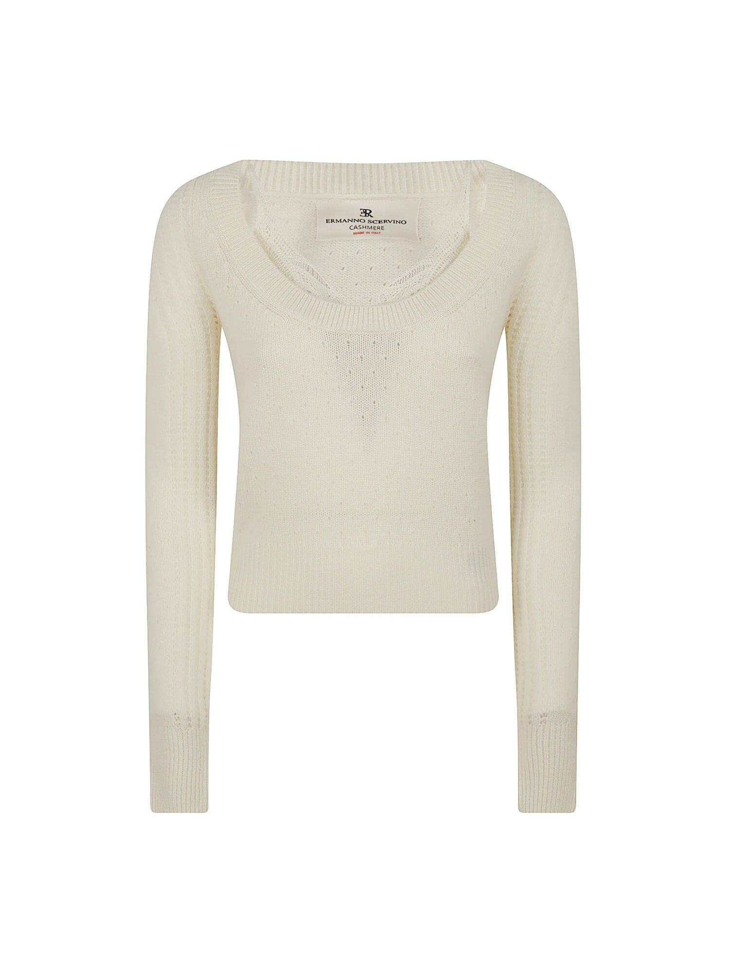 Свитер Scoop-neck sweater