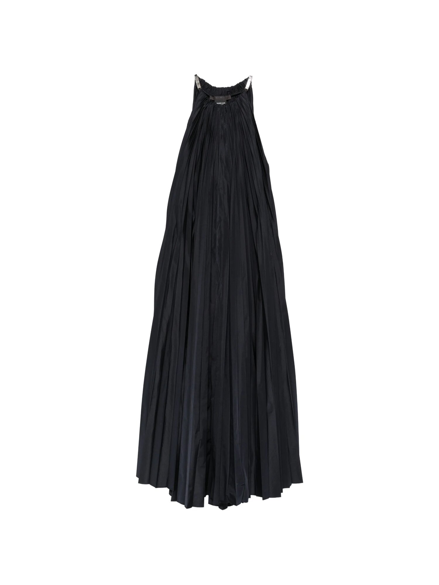 Платье Pleated crystal-embellished maxi dress