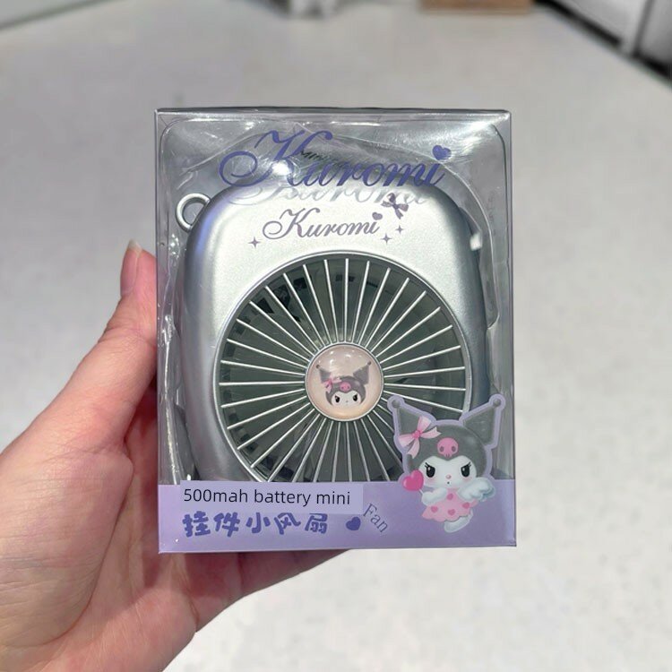Портативный мини-вентилятор Miniso Sanrio Angel Series для охлаждения летом Куломи