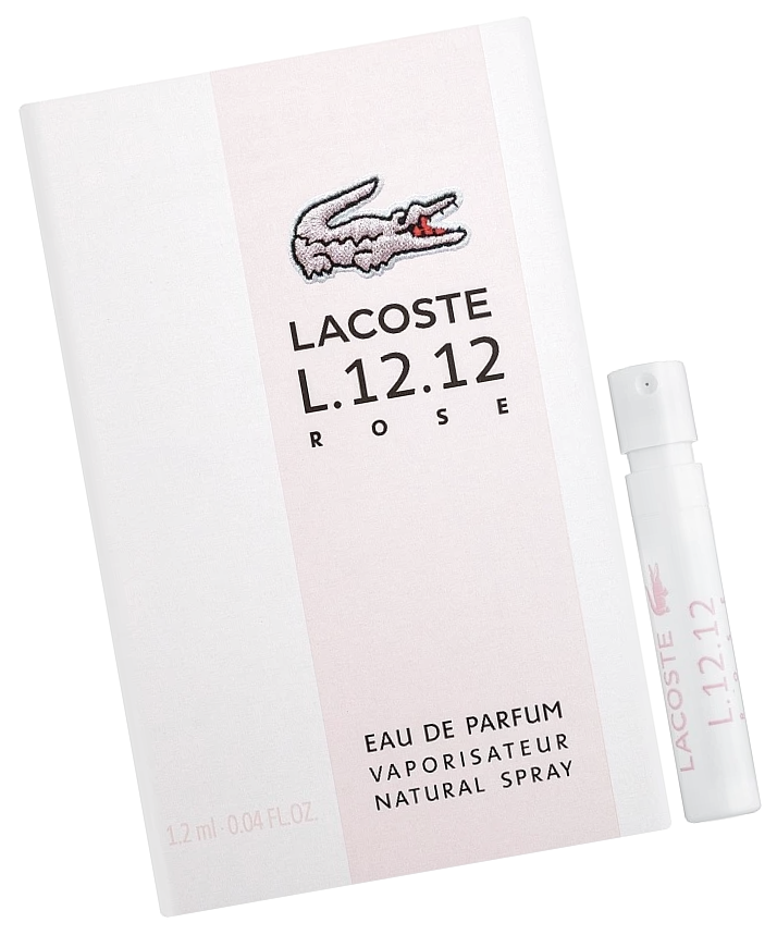 Духи Лакост Эль 12 12 Розе для женщин сэмпл 1.2 мл - Lacoste L.12.12 Rose парфюмерная вода