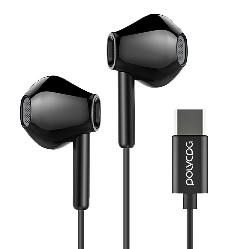 Проводные наушники-вкладыши унисекс POLVCDG D1 HIFI, с ультрачистым качеством звука