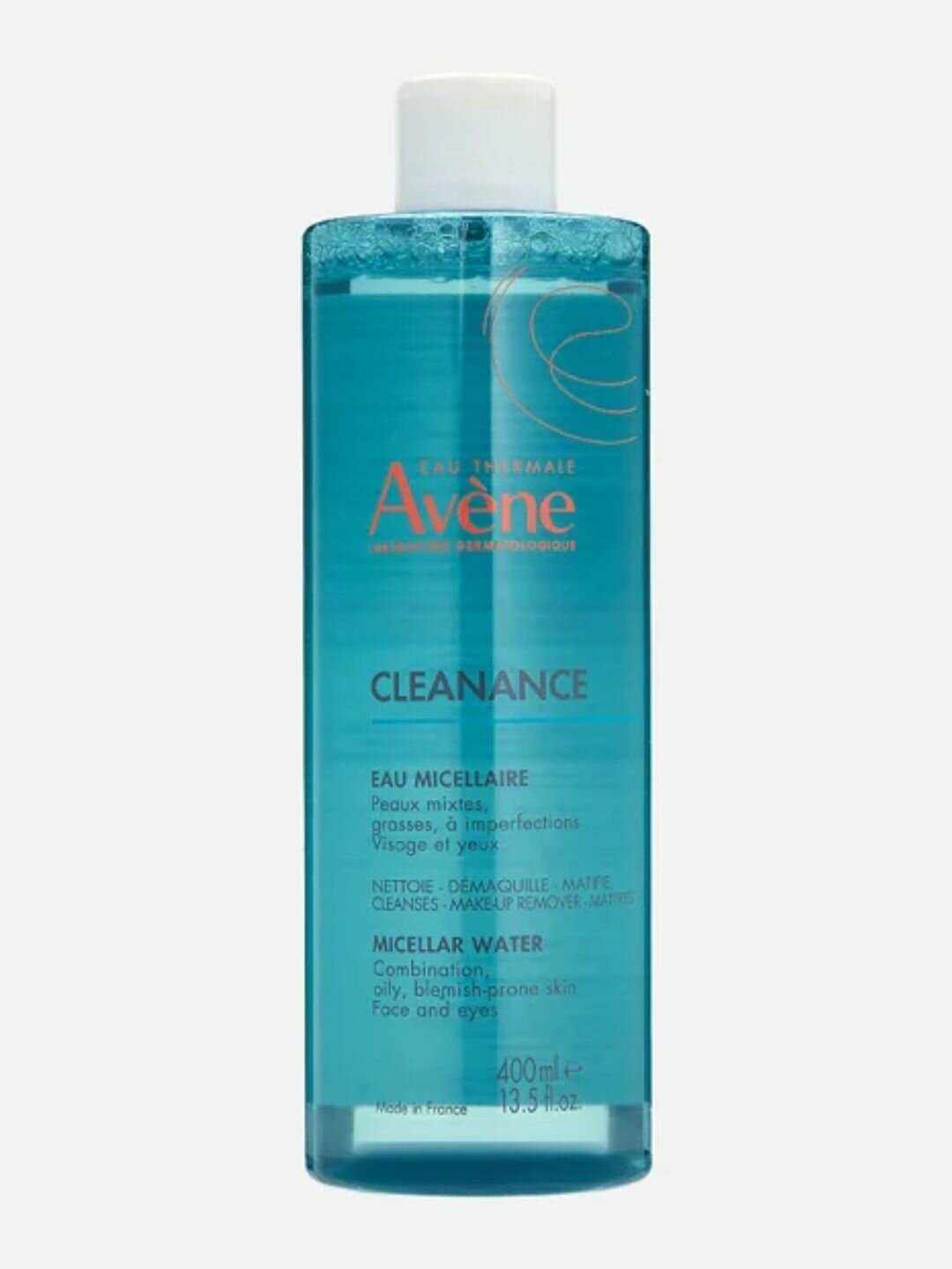 Мицеллярная вода для снятия макияжа EAU THERMALE AVENE cleanance