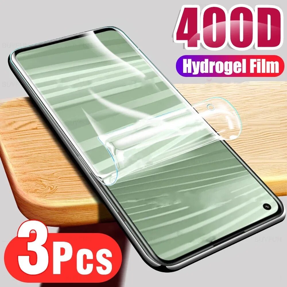 Гидрогелевые пленки для Realme 9 Pro Plus, 3 шт.