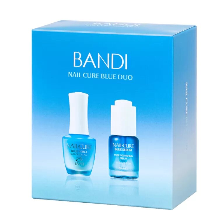 Bandi Набор по уходу за ногтями и кутикулой BANDI NAILCURE BLUE DUO 1 шт