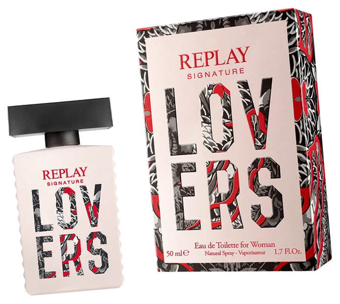 Женский аромат Replay Signature Lovers For Woman 100 мл - Реплей Сигначе Лаверс Фо Вумен туалетная вода