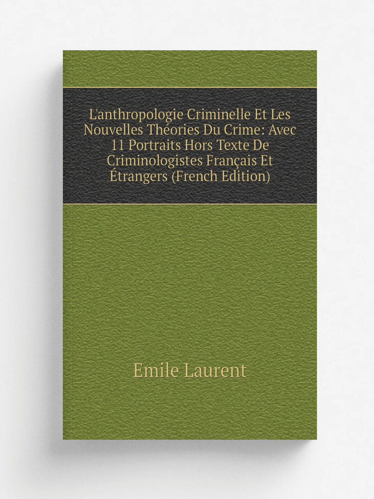"L'anthropologie Criminelle Et Les Nouvelles Th.ories Du Crime: Avec 11 Portraits Hors Texte De Criminologistes Fran.ais Et . trangers (French Edition…